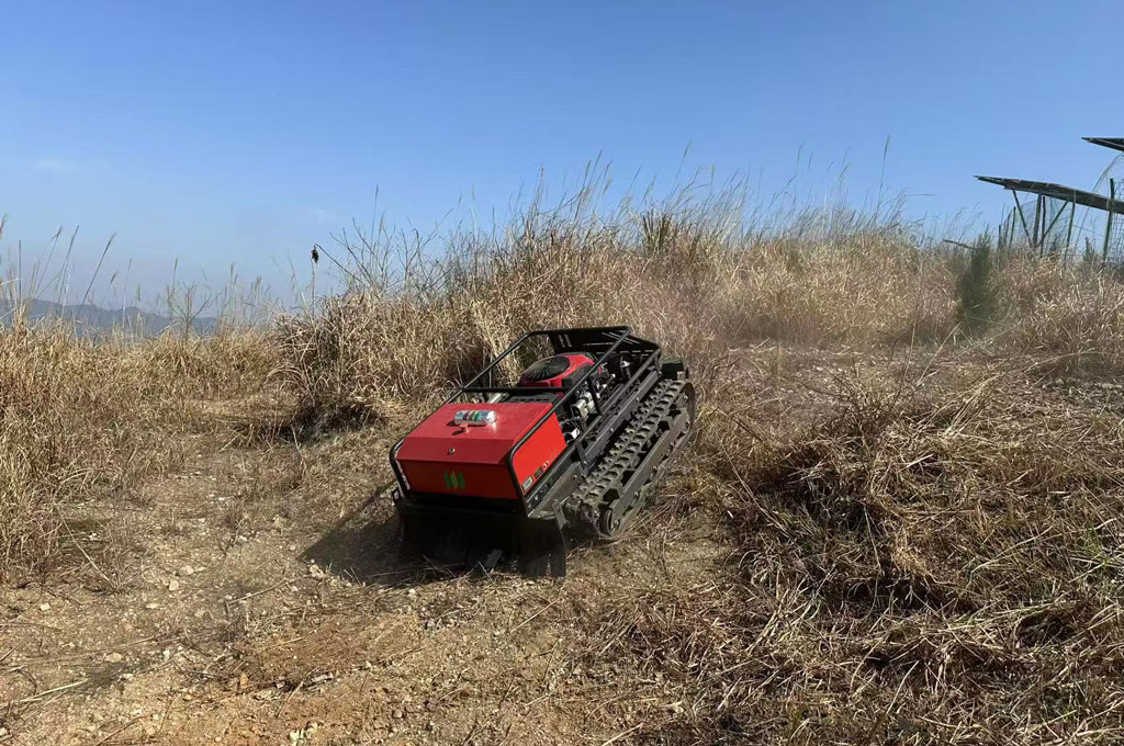 Industrial Solar Farm Robotic Lawn Mowers | Remote Control Mowers